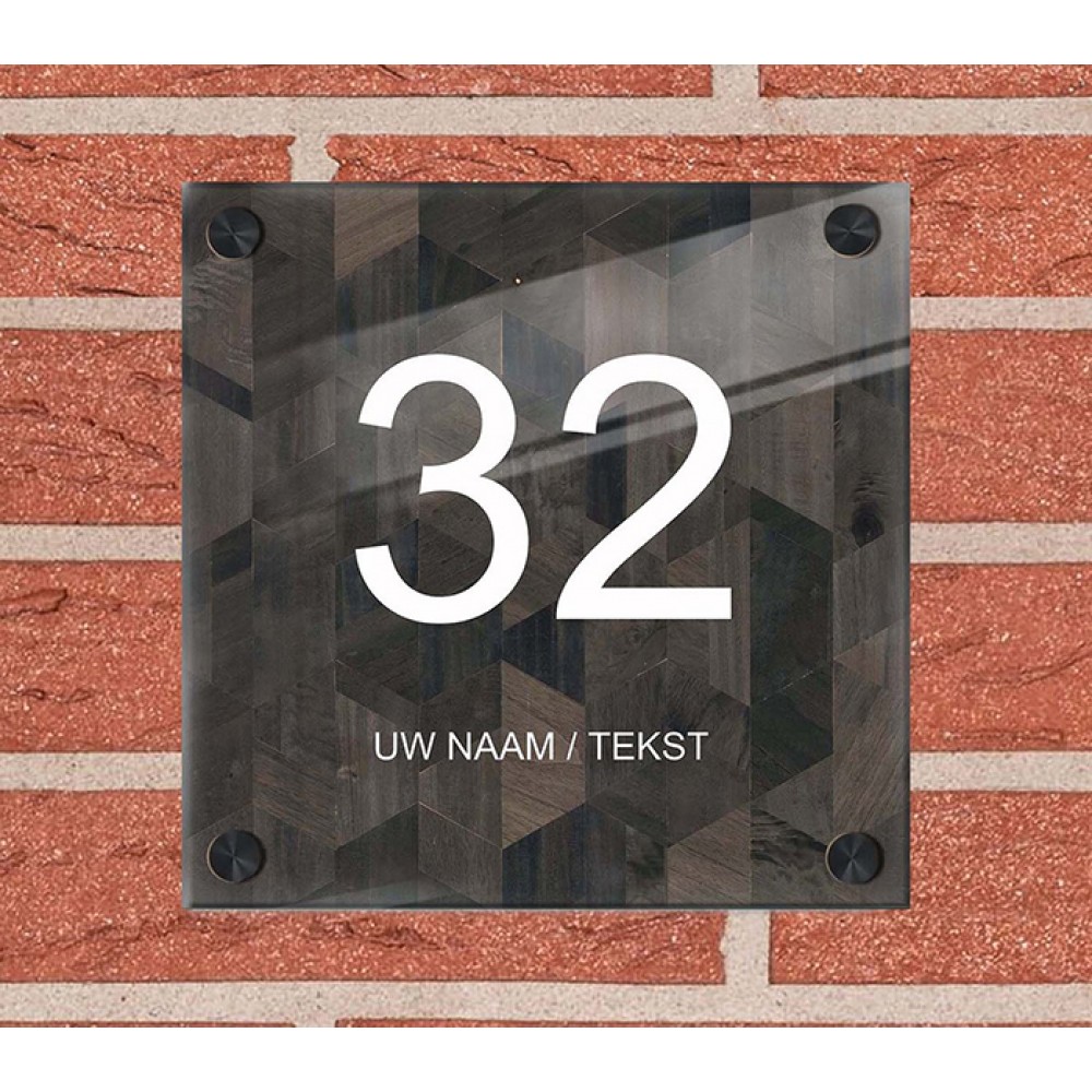 Naambordje met huisnummer - Snelle levering & Uitgebreid assortiment