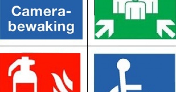 Pictogrammen Borden - Goedkoop & Uitgebreid assortiment